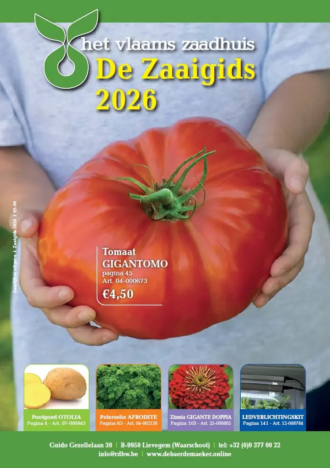 Cataloog 2026 | De Baerdemaeker